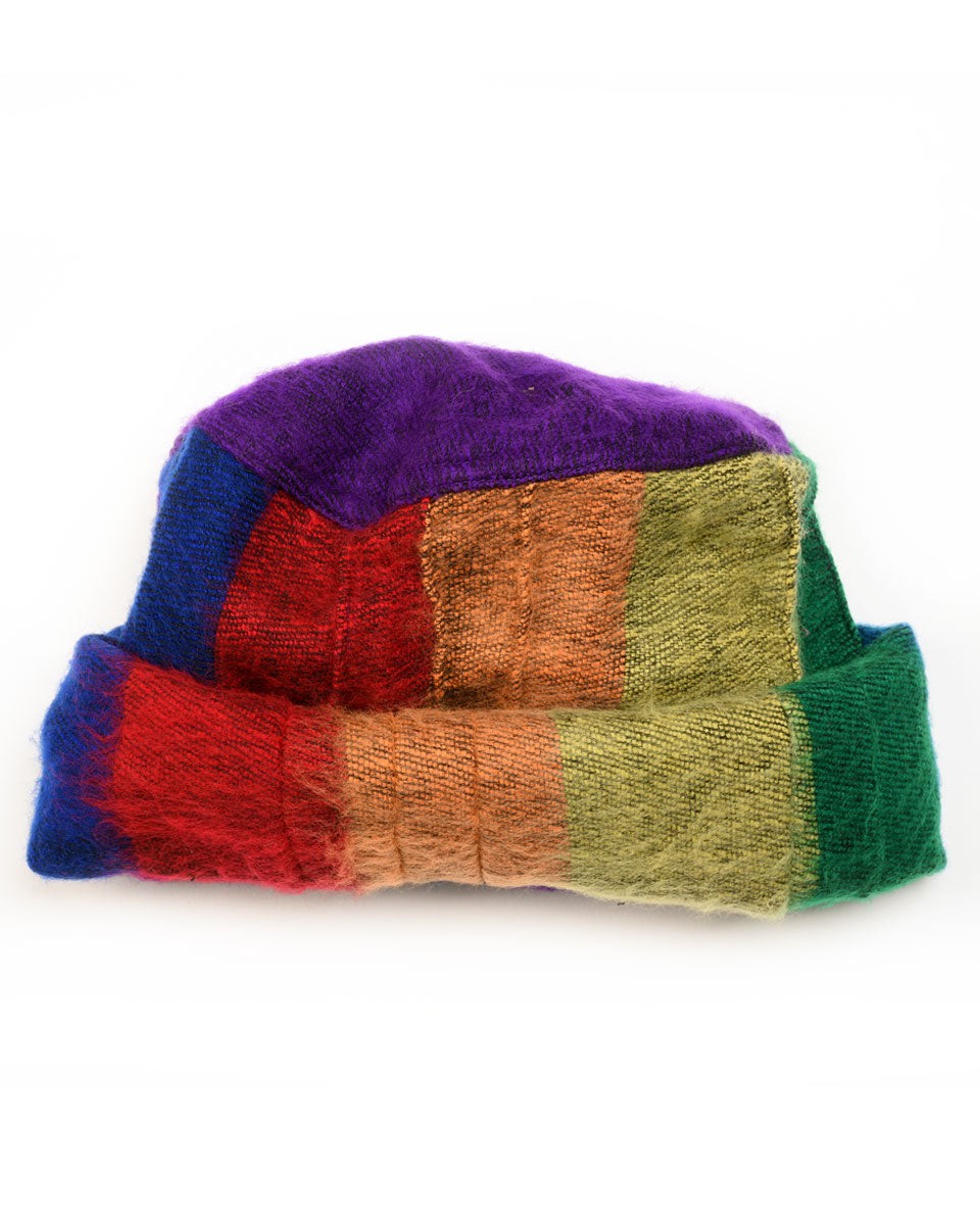 Rainbow Brushed Woven Pashtun Hat